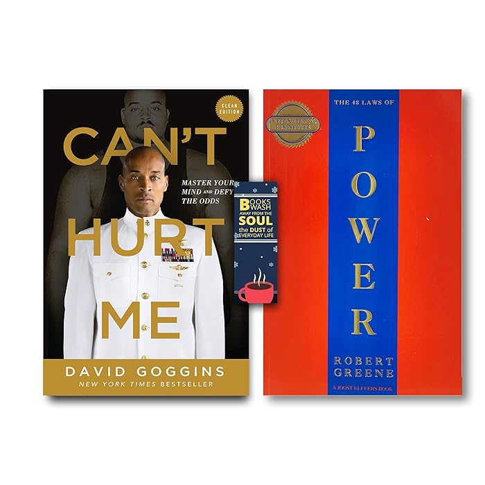 Buy The 48 Laws of Power+Can't Hurt Me David Goggins shares how he ...