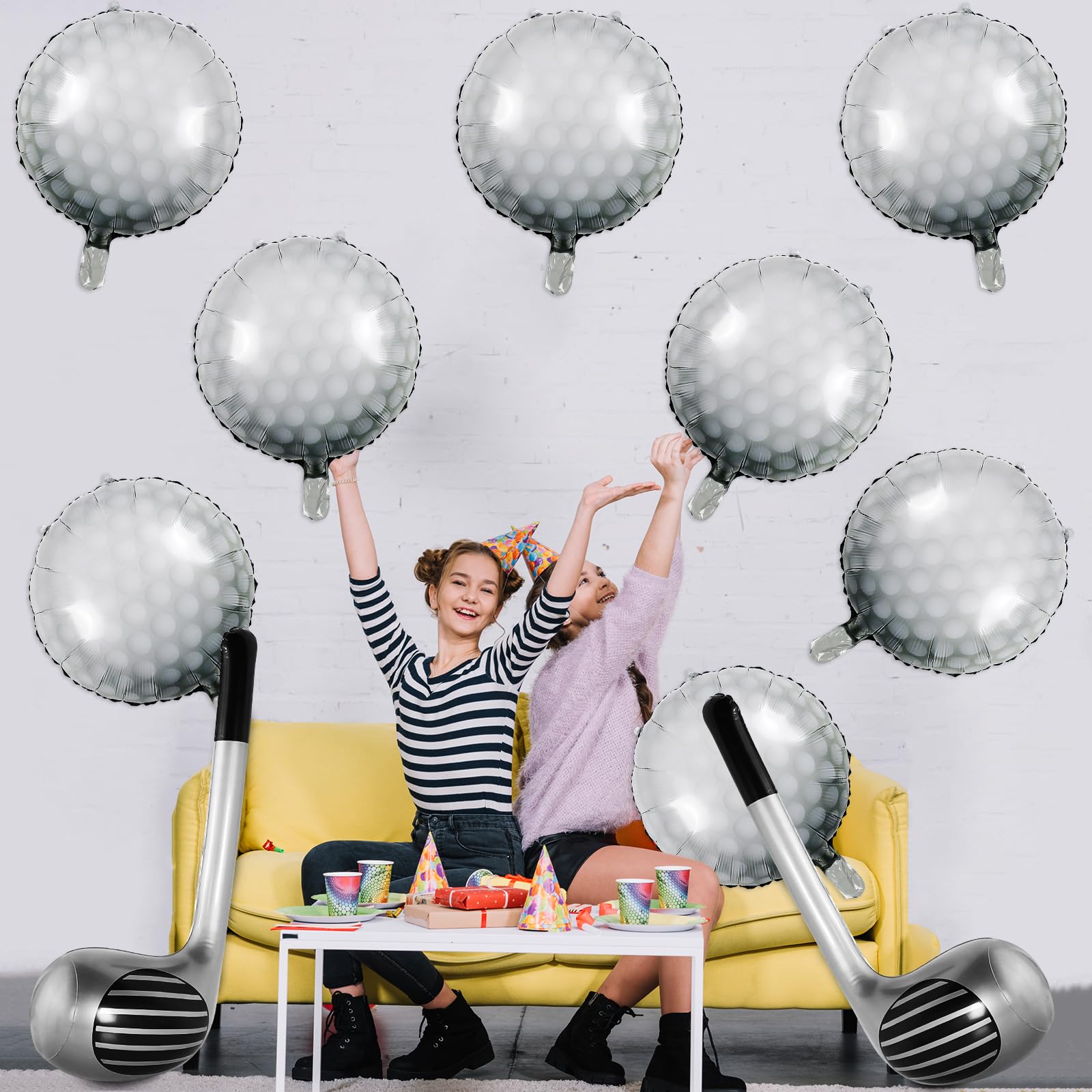 Snapklik.com : 14Pcs Golf Balloons Golf Birthday Party Decorations ...