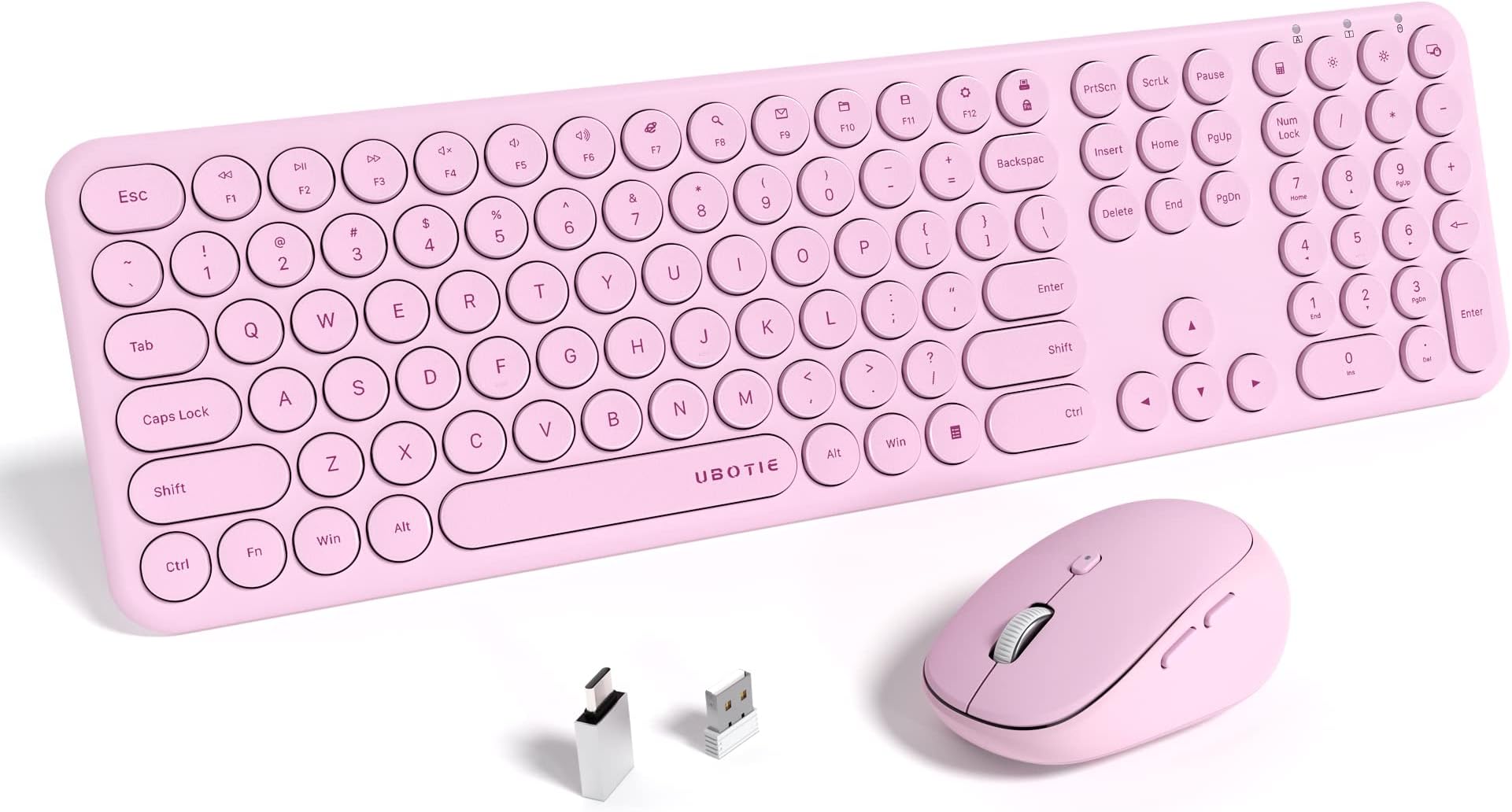 Amazon.com: Wireless Keyboard and Mouse with Mouse Pad Ultra Slim Combo ...