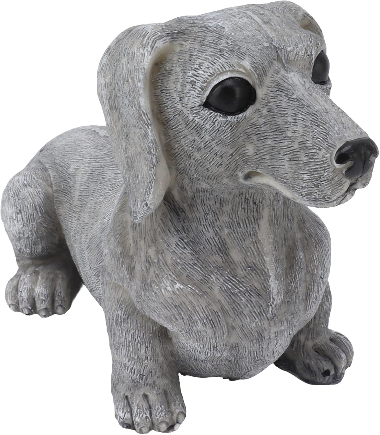 Amazon.com : GLOGLOW Dog Garden Statues, Gray Retriever Statue Dog ...