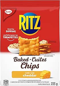 Ritz Baked Chips Cheddar Flavour, 7.9oz : Amazon.ca: Grocery & Gourmet Food