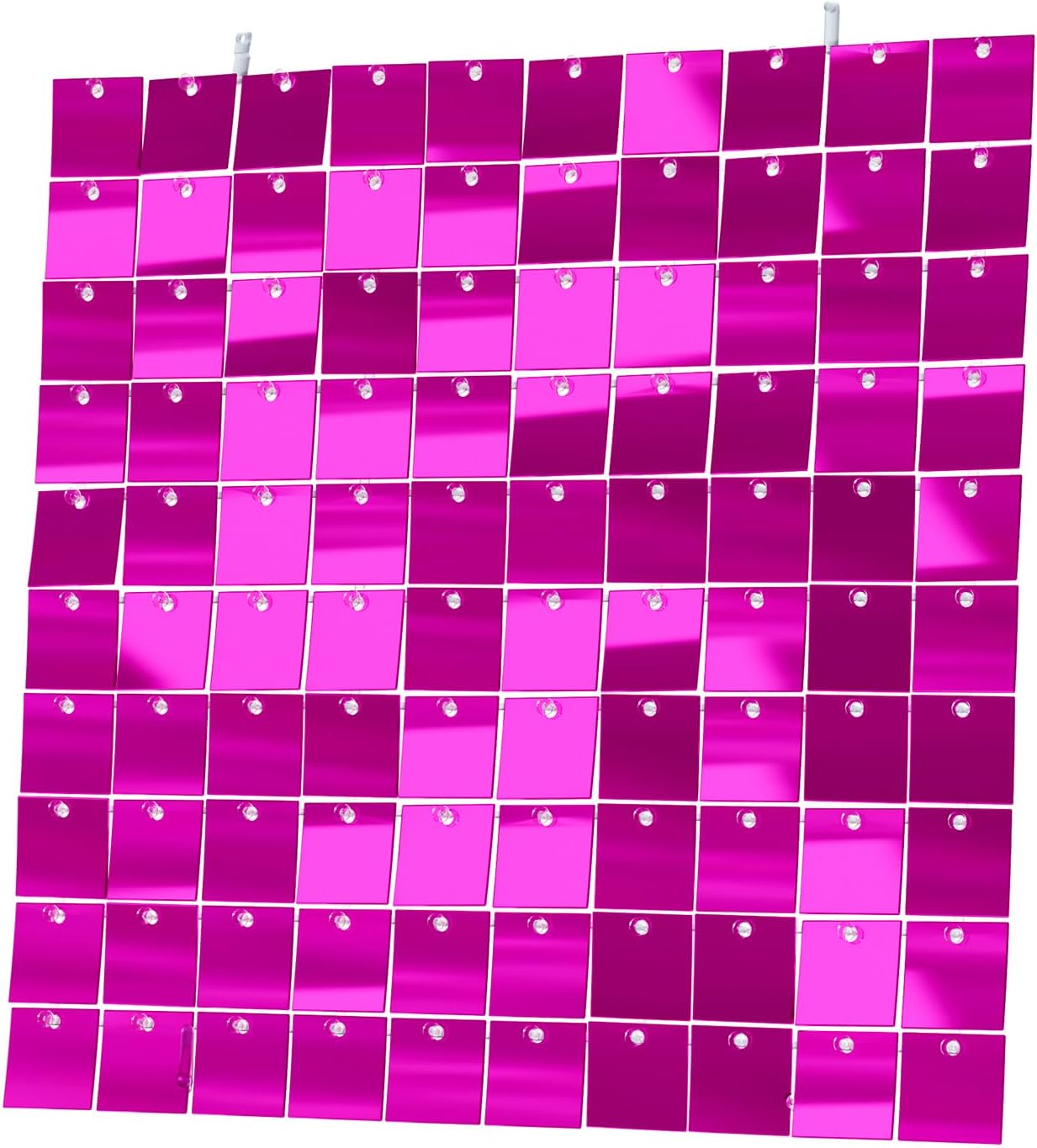 Amazon.com : COKAOBE Shimmer Wall Backdrop Square Sequin Panel 1PCS ...
