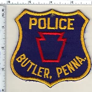 Amazon.com: Butler Police (Pennsylvania) Shoulder Patch from 1992
