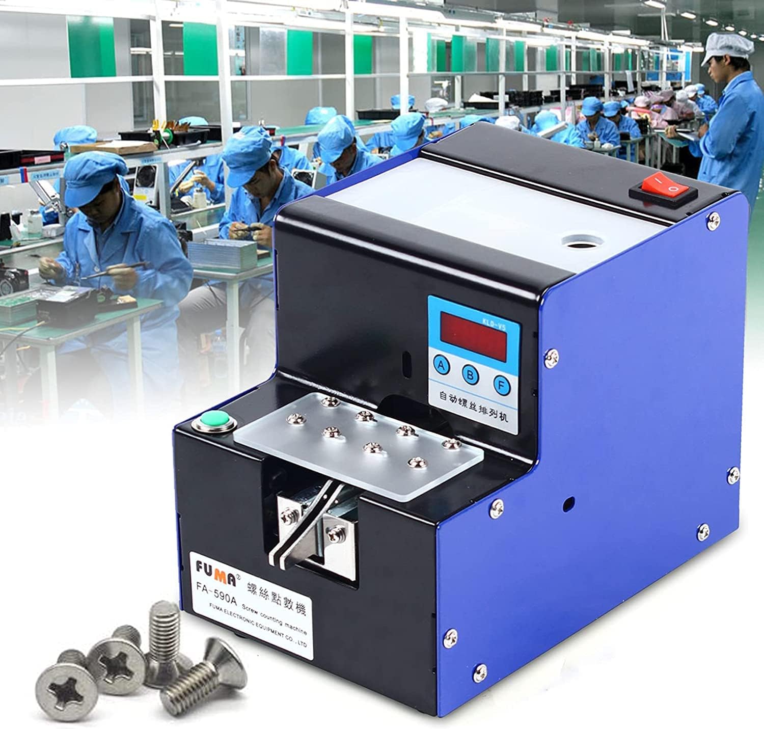 Amazon.com: Automatic Screw Feeder Machine with Counter, M1-M5 Screws ...