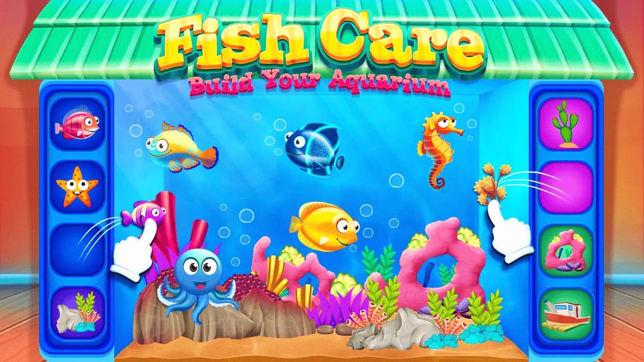 Fish Care Games : Aquarium Builder & Virtual Fish Tank Simulator - App ...