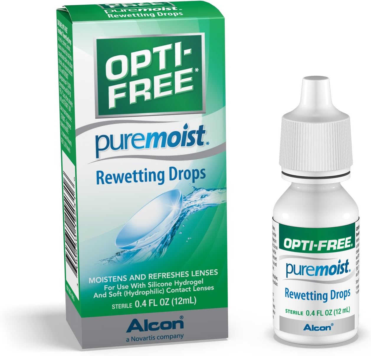Amazon.com: Opti-Free Puremoist Rewetting Drops, 12-mL : Health & Household