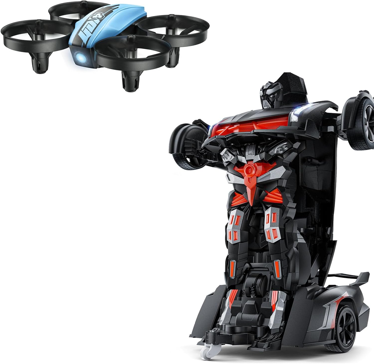Amazon.com: Veeniix V992+V995,Transform Remote Control Car and Mini ...