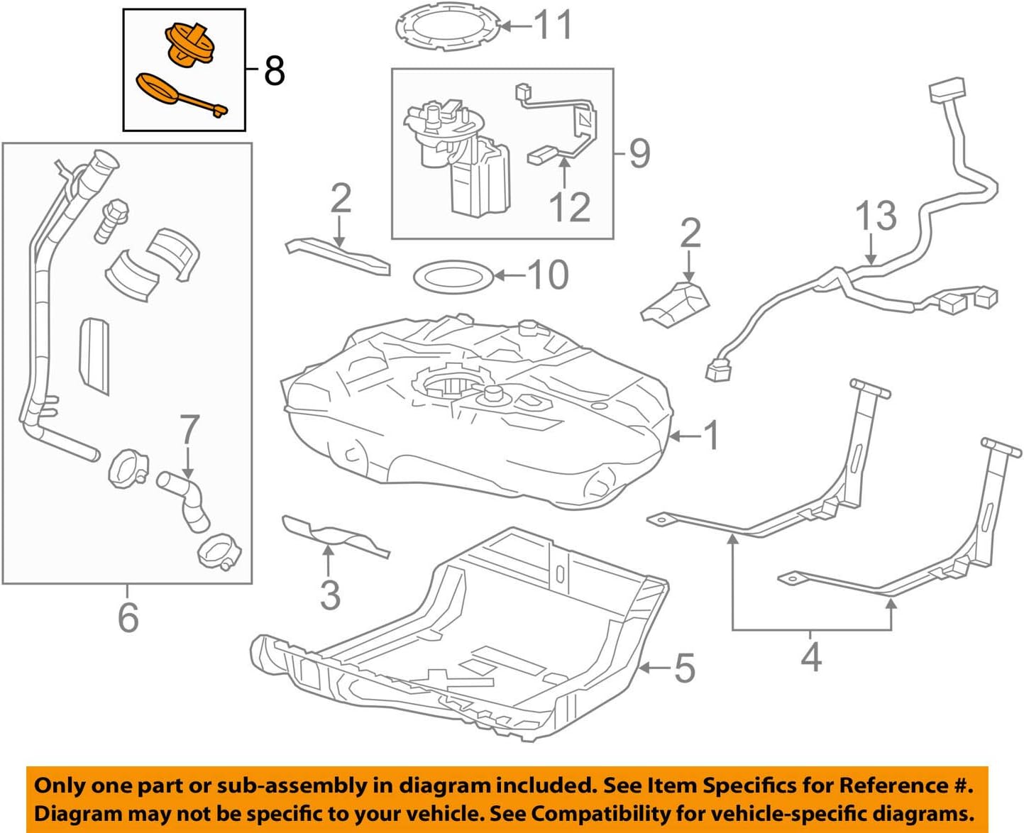 Amazon.com: General Motors 22921365, Fuel Tank Cap : Automotive