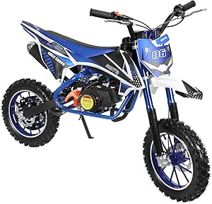 Amazon.com: mufsceku Kids Dirt Bike,Fast Delivery 49cc 2-Stroke Gas Power Motocross,Off Road ...