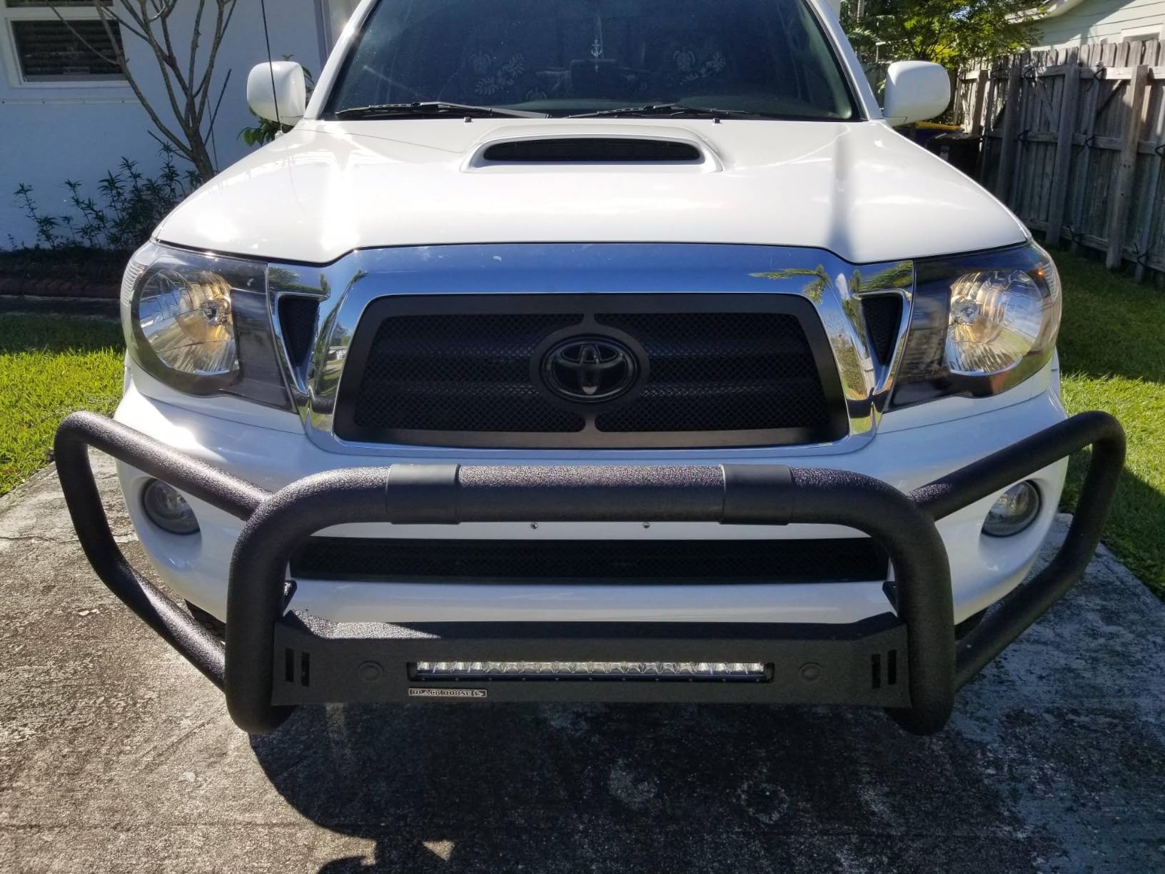 Amazon.com: Black Horse MODULAR BEACON FRONT RUNNER Bumper Guard With ...