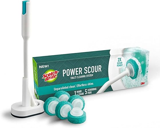 Amazon.com: Scotch-Brite Power Scour Toilet Cleaning System, Toilet ...