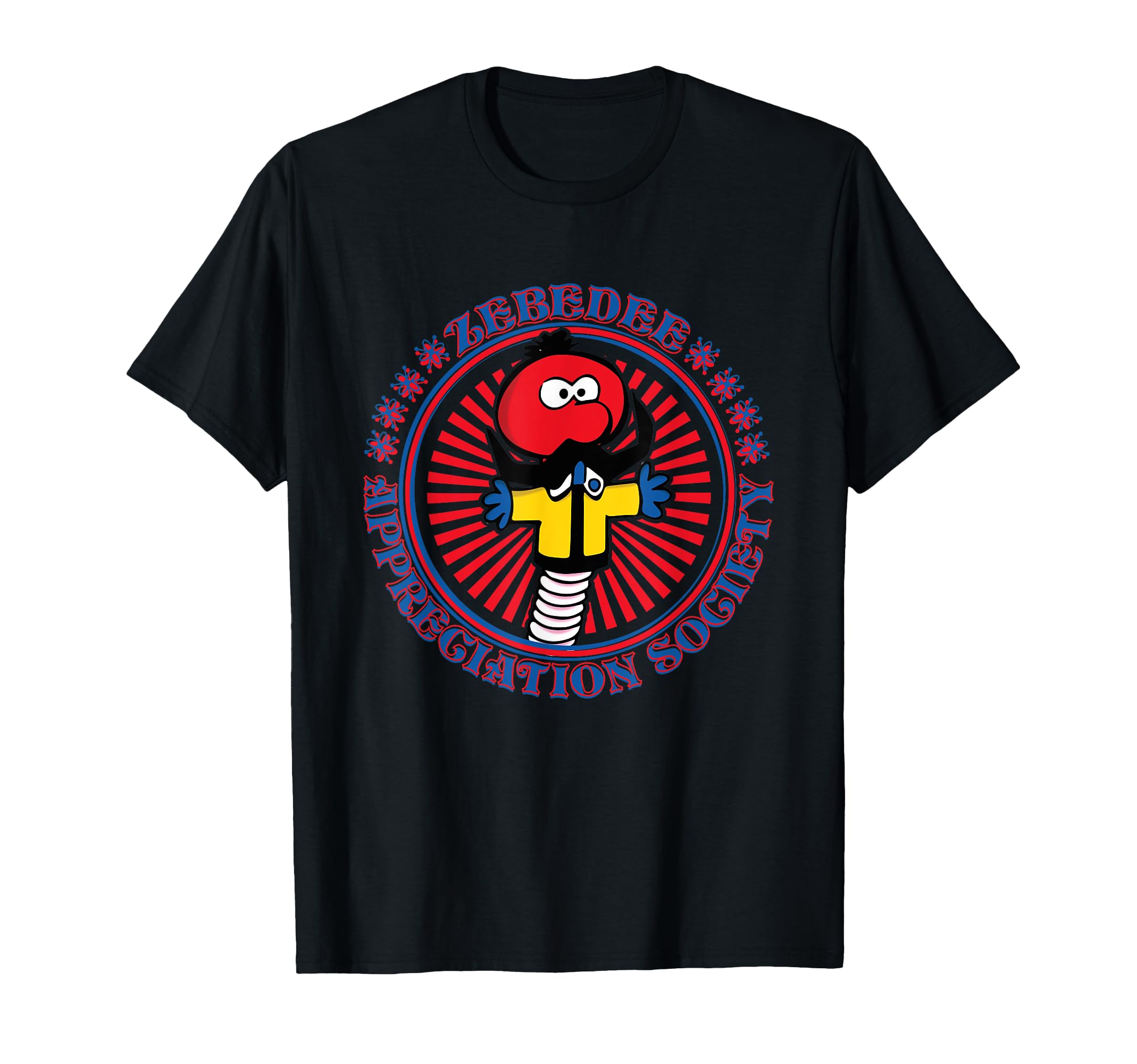 The Magic Roundabout Zebedee Appreciation Society T-Shirt : Amazon.co ...