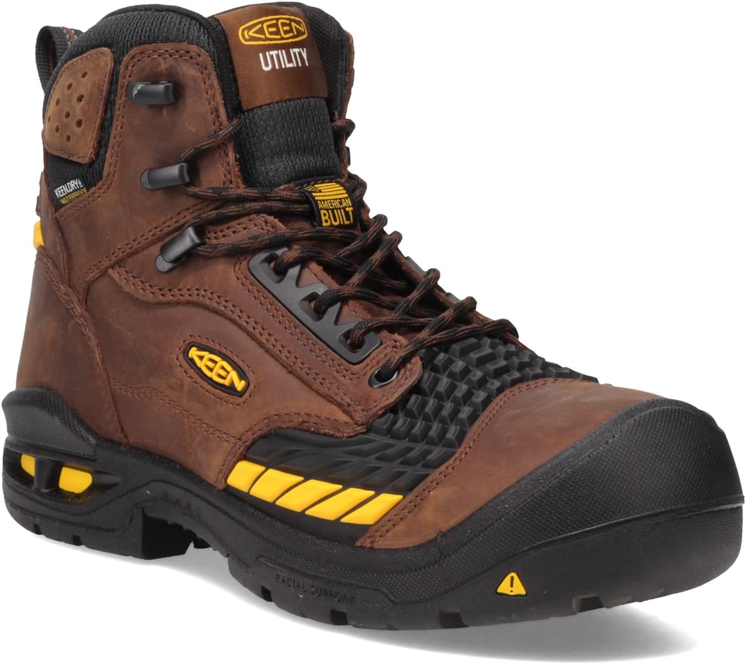 Amazon.com | KEEN Utility Men's Troy 6" KBF Composite Toe Waterproof ...