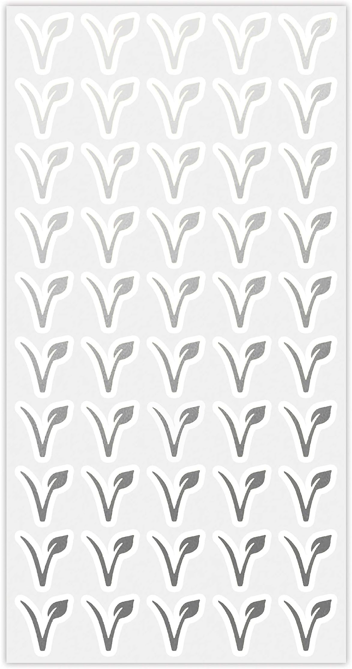 Amazon.com: 50 Wedding Meal Stickers for Place Cards - Place Card Menu ...