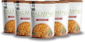 Palmini Keto-Friendly Vegan Hearts of Palm Spanish Rice, 226g, Pack of ...