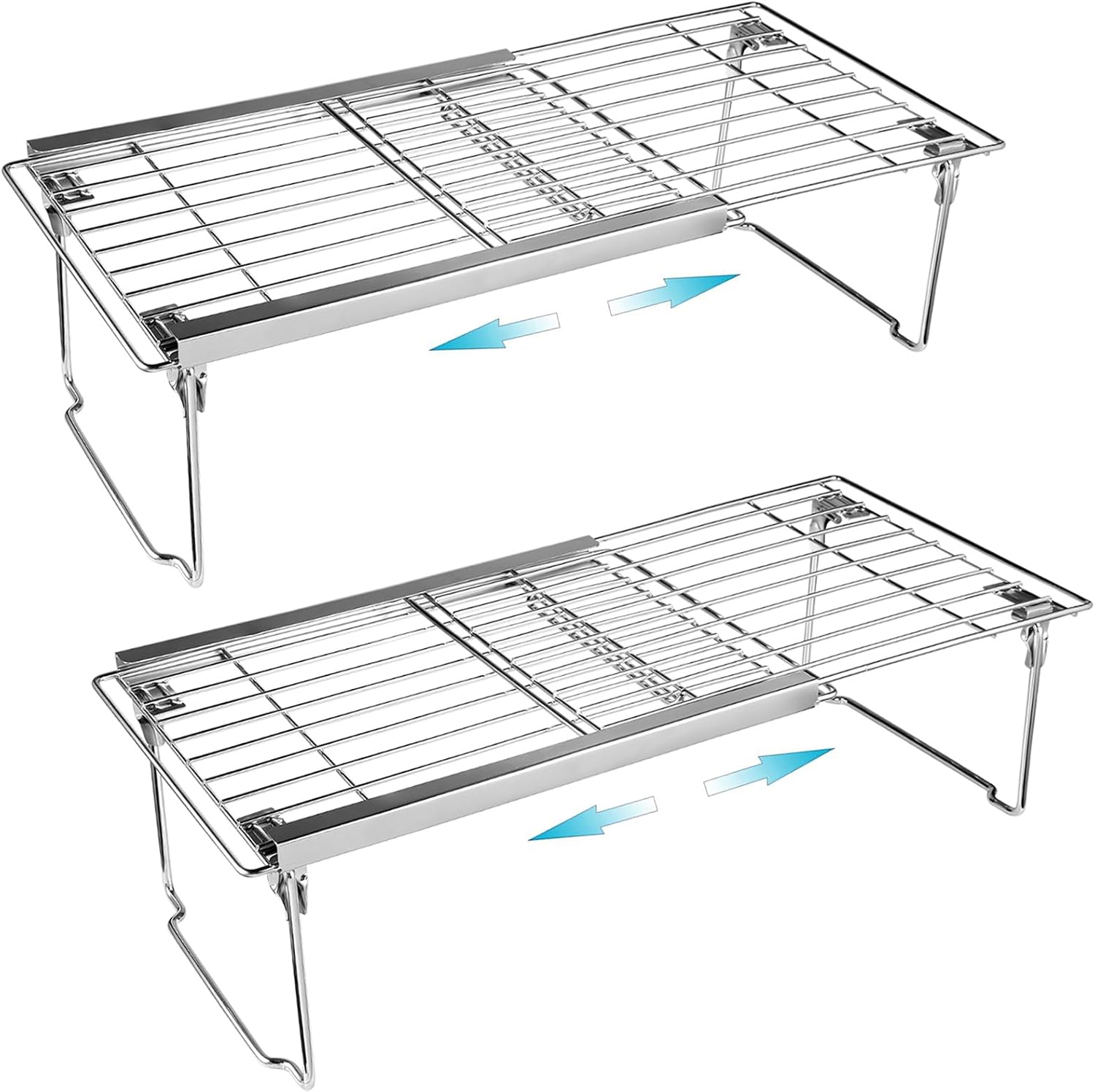 Amazon.com: Orgneas Expandable Cabinet Shelf Organizer, Adjustable ...