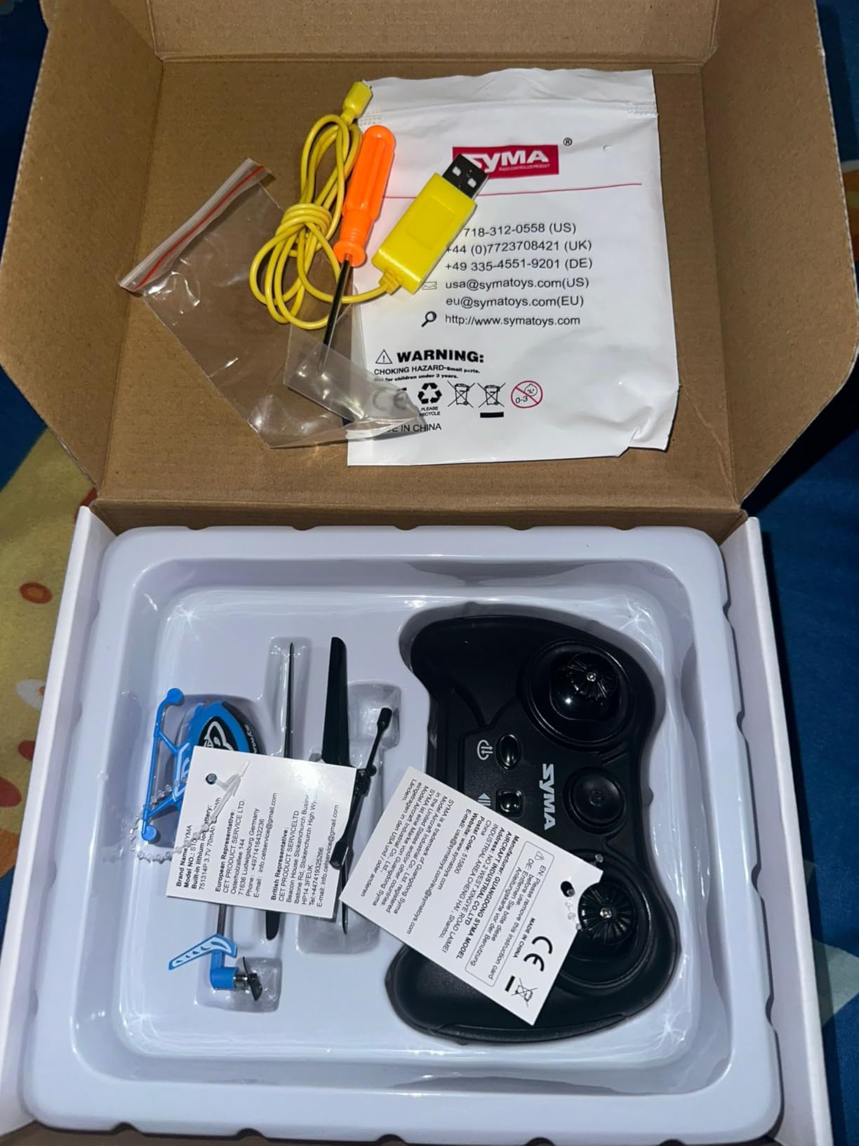 $8/mo - Finance SYMA S100 Mini RC Helicopter with Gyro Stabilizer ...