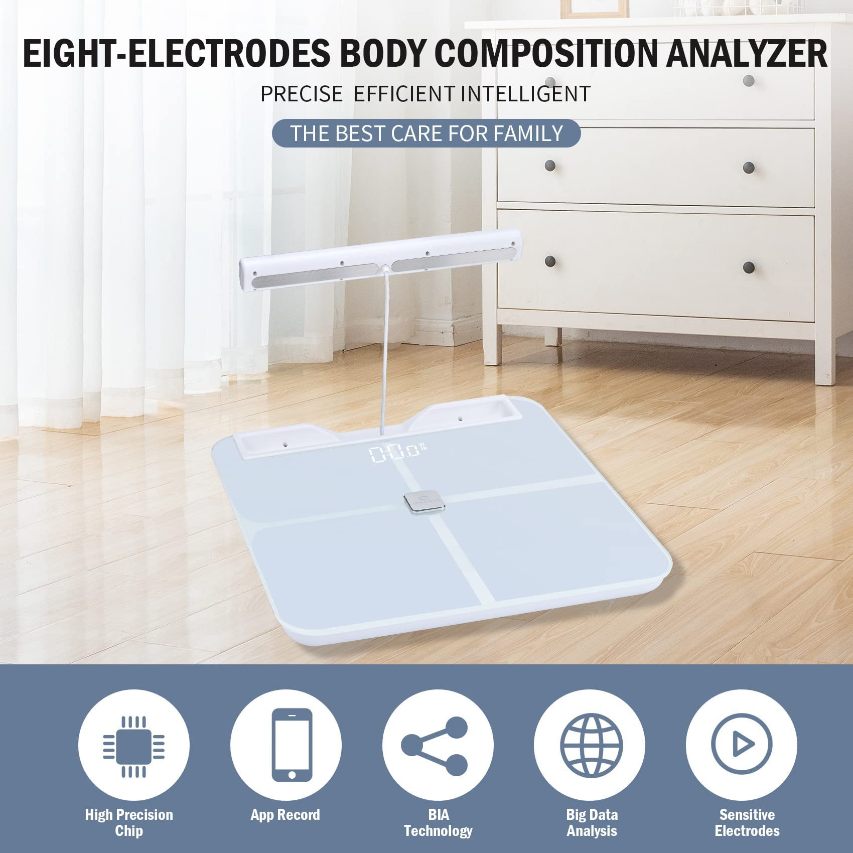 Escala inteligente Squamae, composición corporal compl...B09MBC9SRH ...