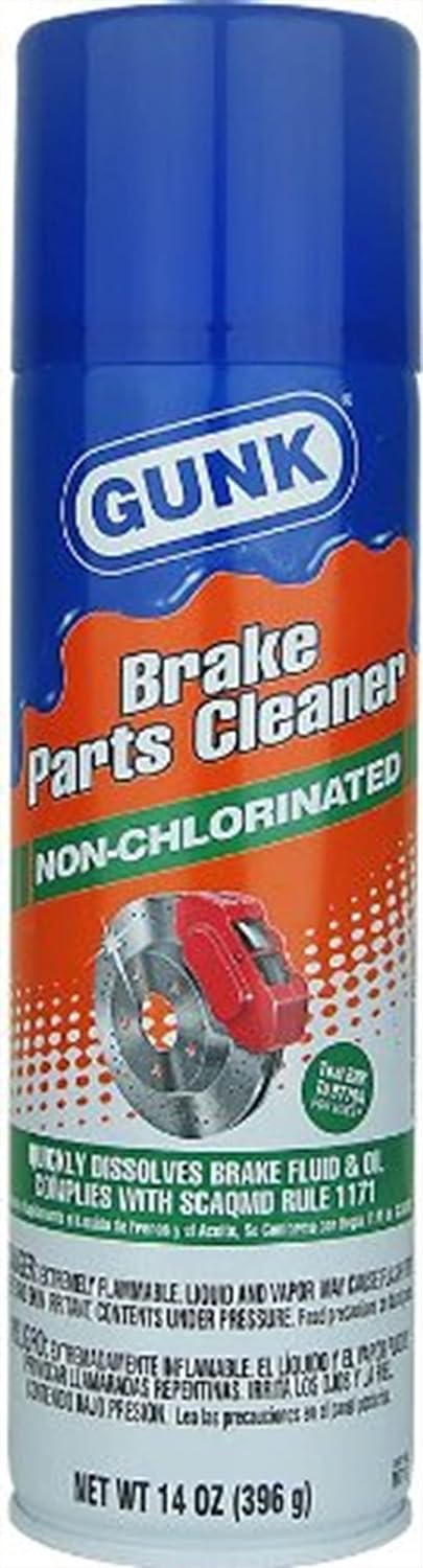 GUNK M710 Non-Chlorinated Brake Parts Cleaner - 14 oz. : Buy Online at ...