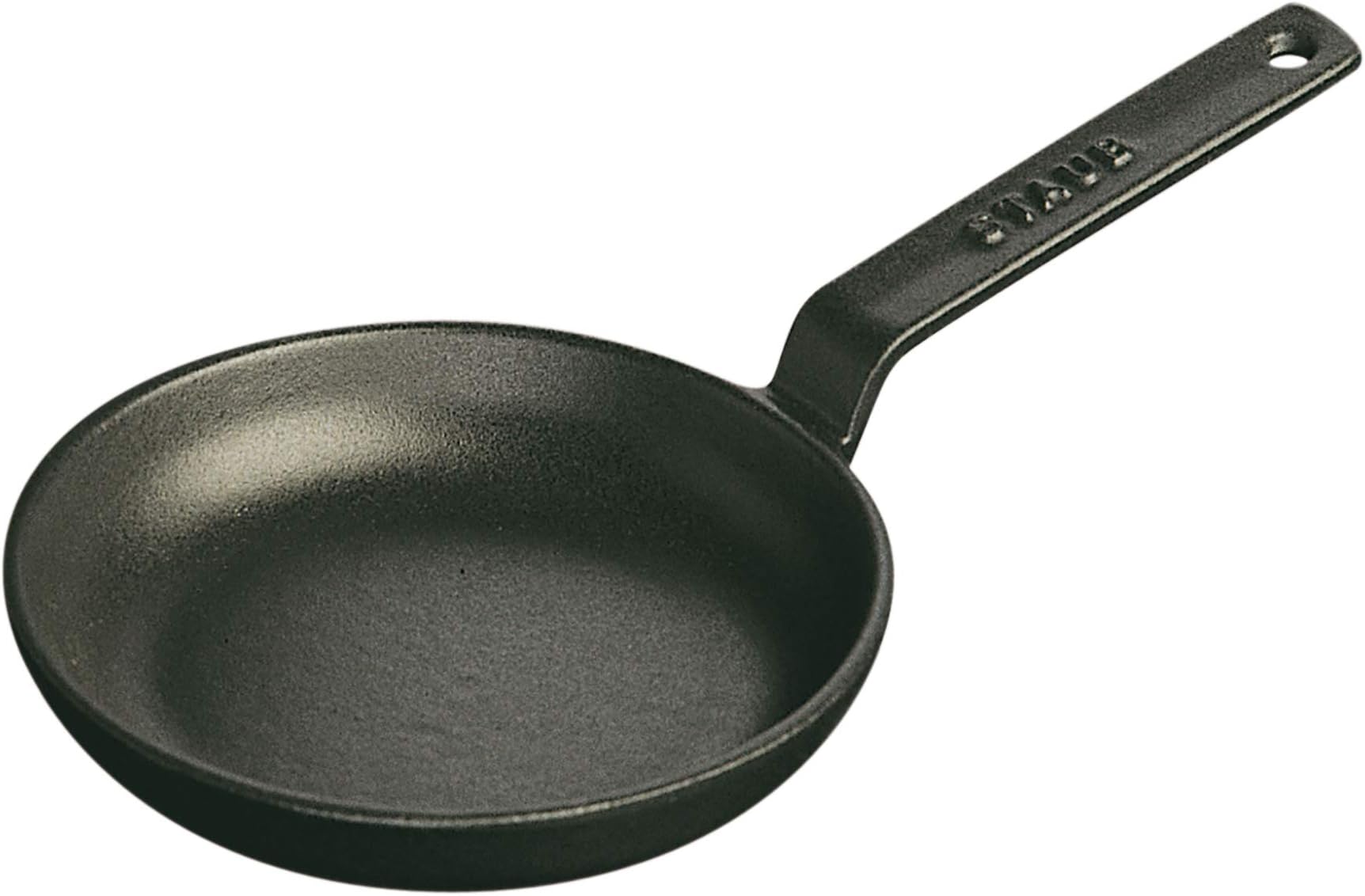 Staub Mini Frying Pan Single Pan – Pan (Single Pan, Black, Cast Iron, 0 ...