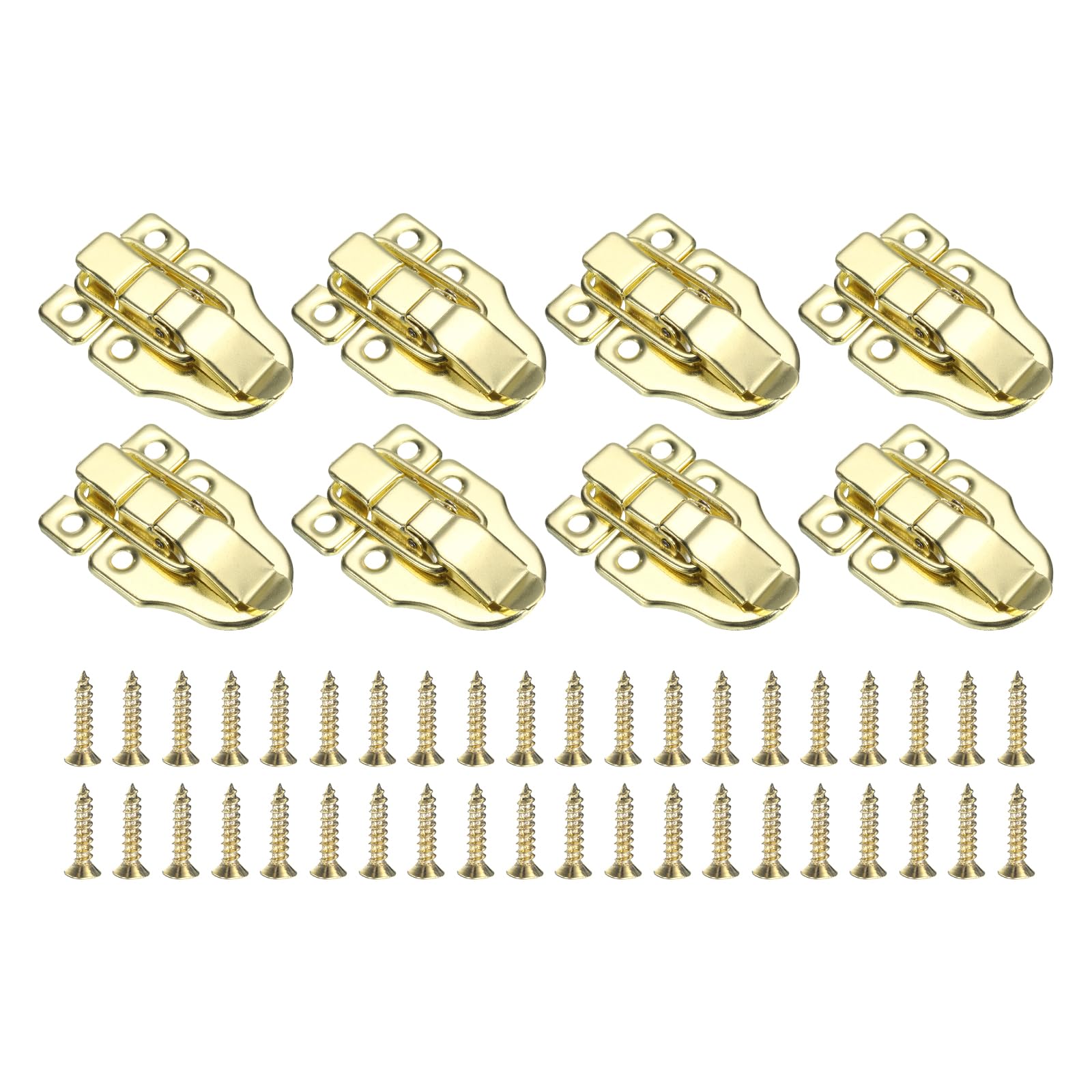 Mini Hasp Uxcell 4Pack Duck-Billed Toggle Hasp Latch, Metal Box Toggle ...