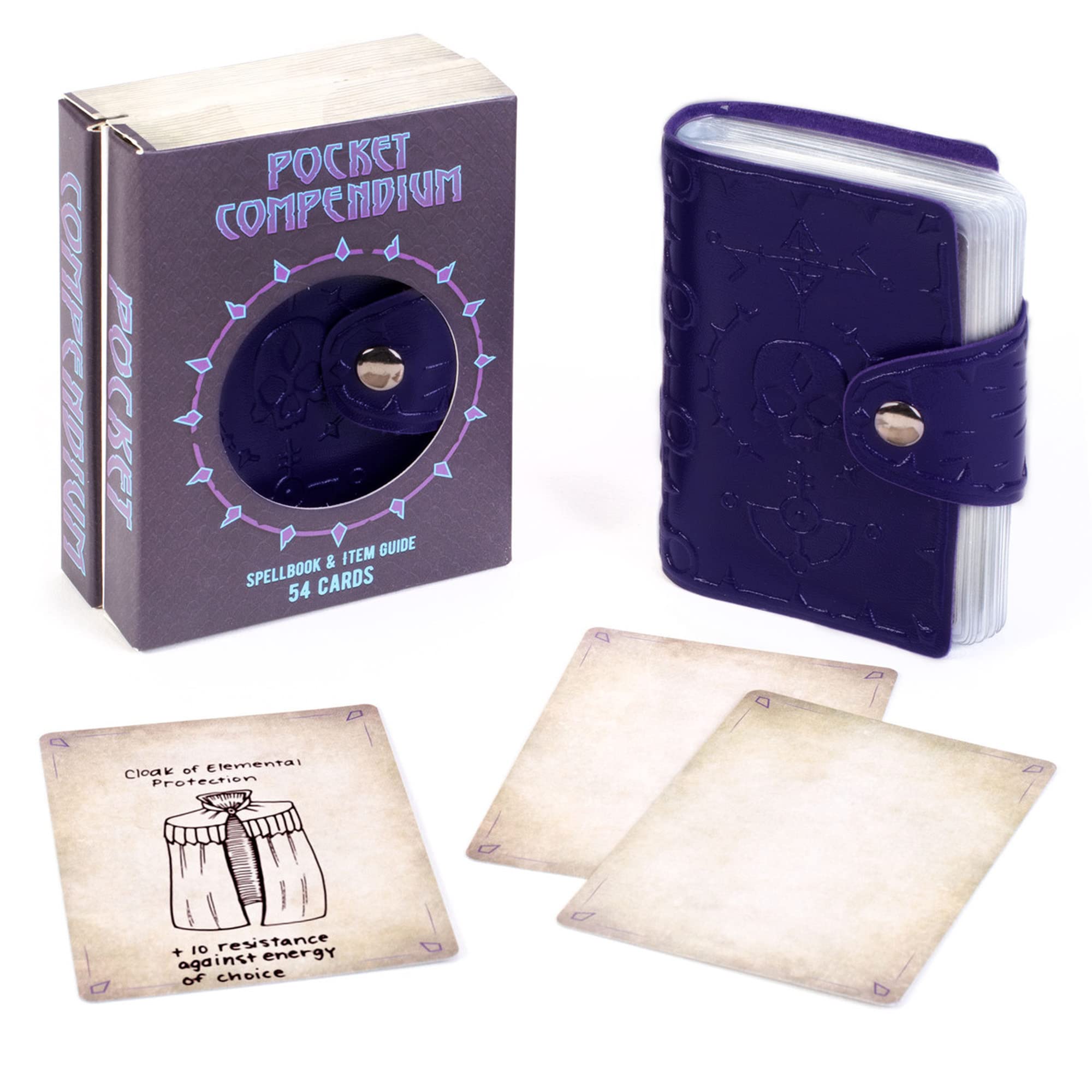 Amazon.com: Stratagem Pocket Compendium Spellbook Holder| 26 Pages per ...