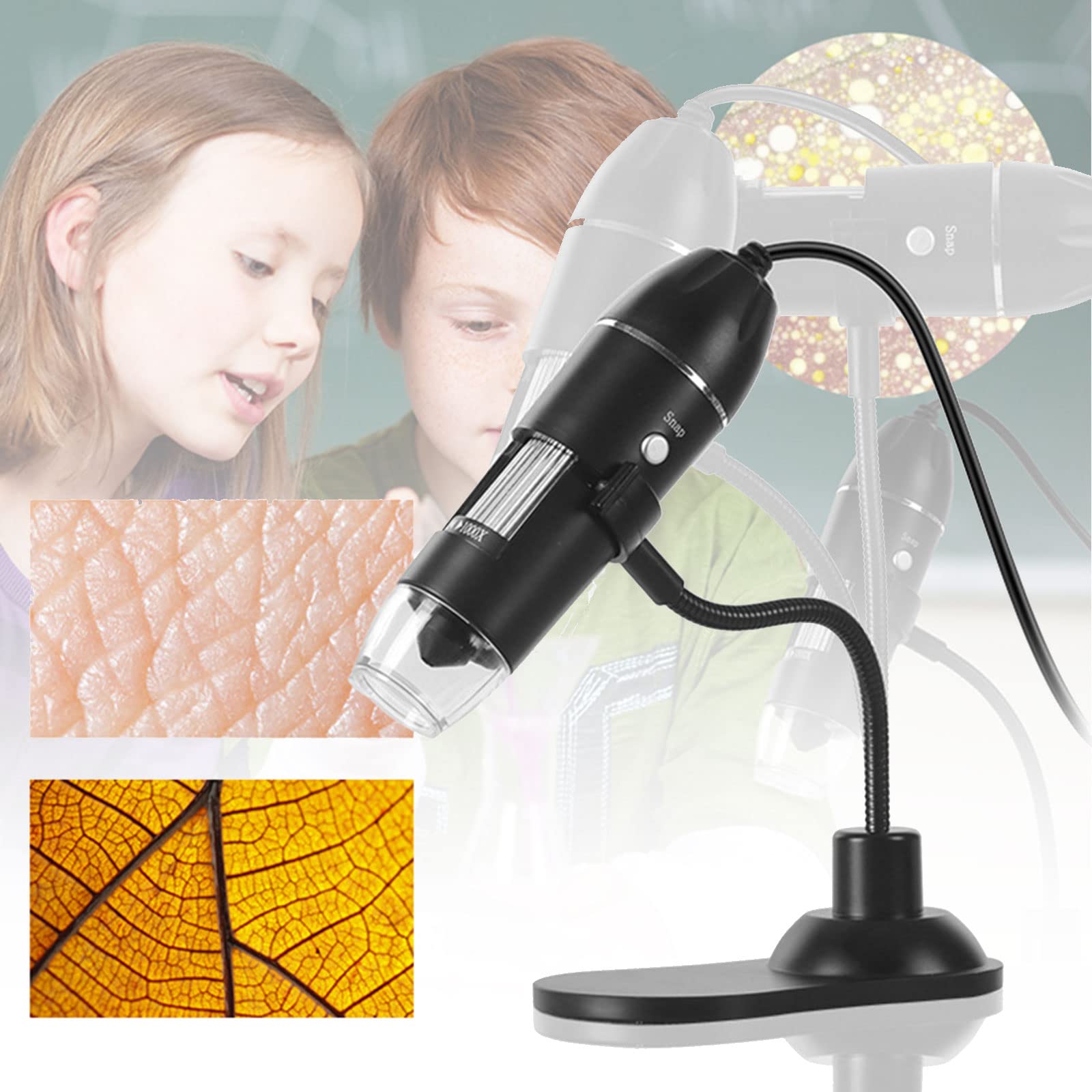 Buy USB Digital Micro, 50 to 1000X Magnification Endo with Adjustable ...