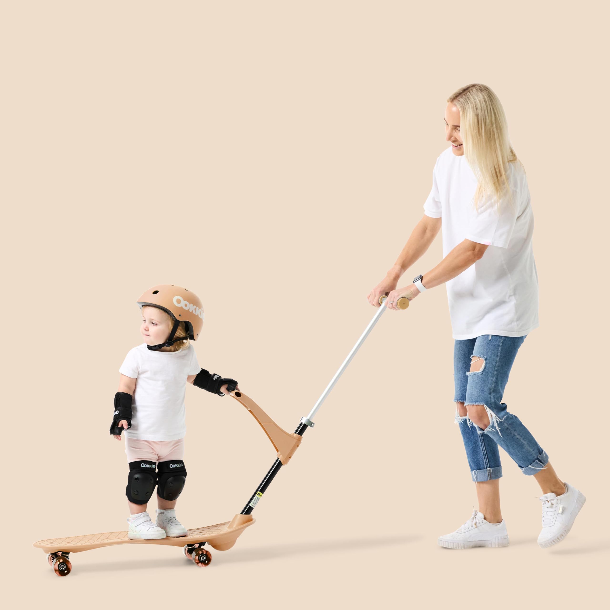 Snapklik.com : Ookkie Kids Learner Skateboard, Helps Develop Balance ...