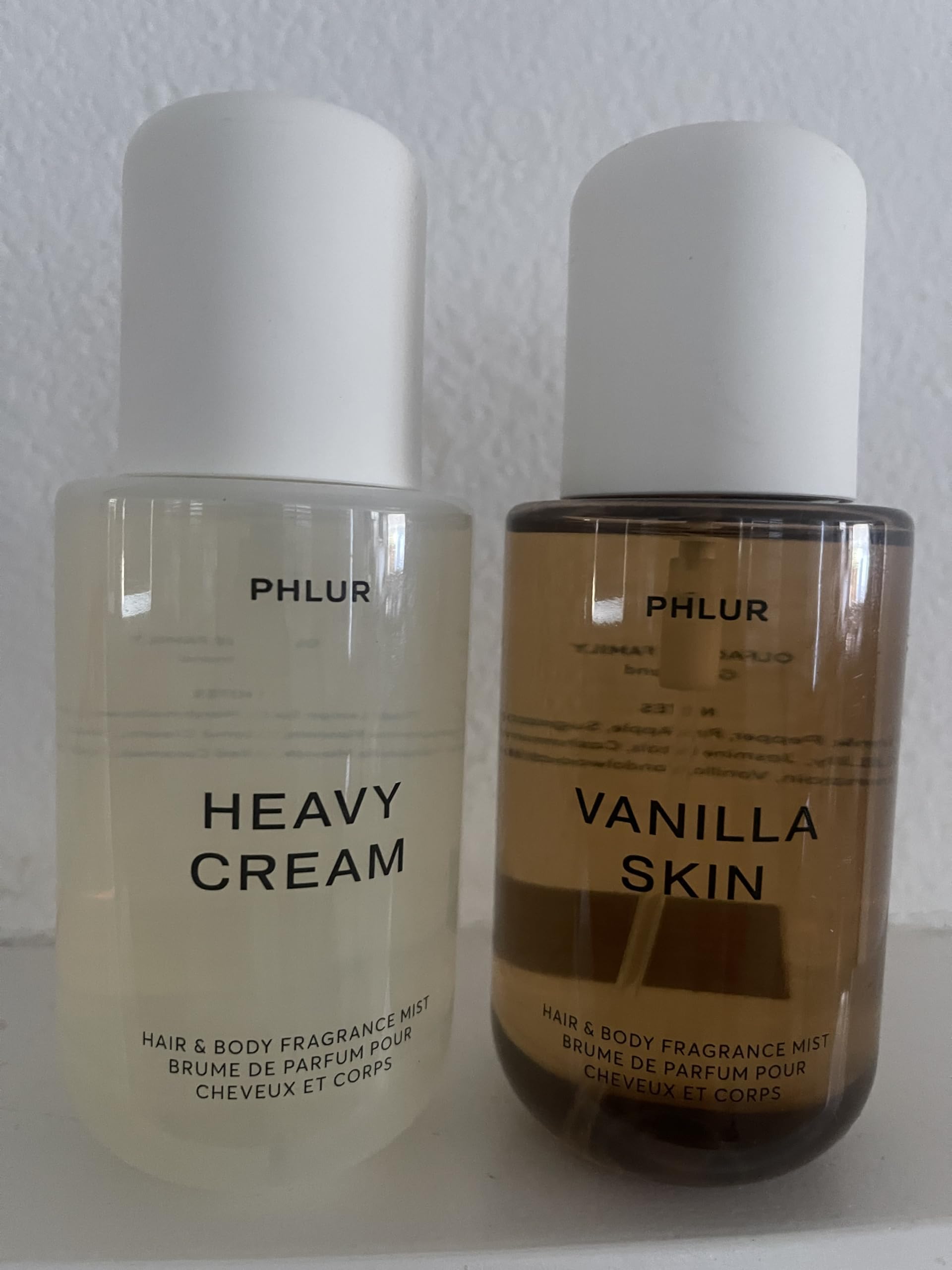 Amazon.com : PHLUR Vanilla Skin & Heavy Cream Full Size Hair & Body ...