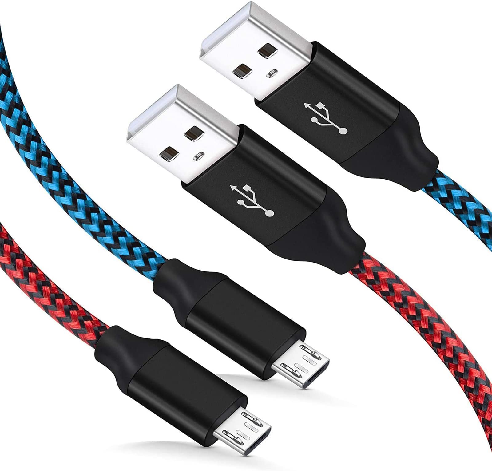 UGREEN Micro USB to USB 2.0 Nylon Braided Charger Cable High-Speed ...