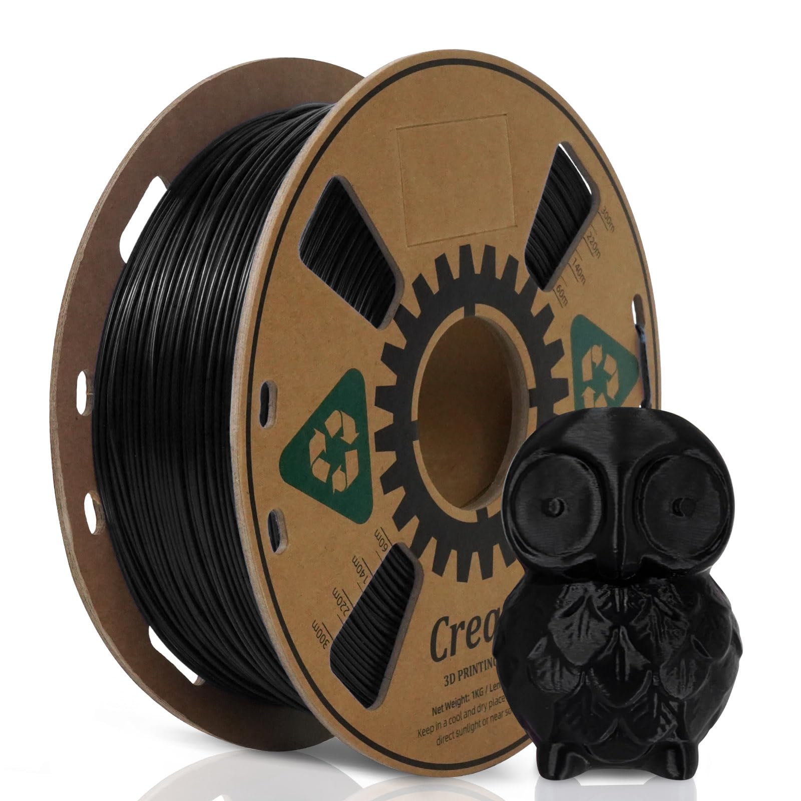 Snapklik.com : Creator Black High Speed PLA 3D Printer Filament 1.75mm ...