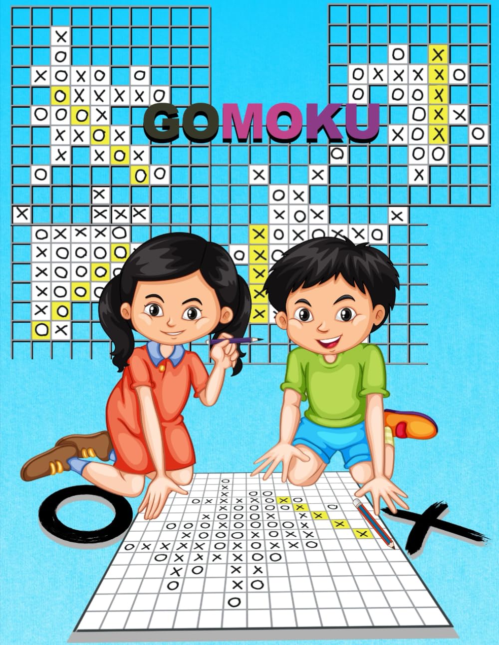 Buy GOMOKU: Tic Tac Toe to five. Five in a row. A game for children ...