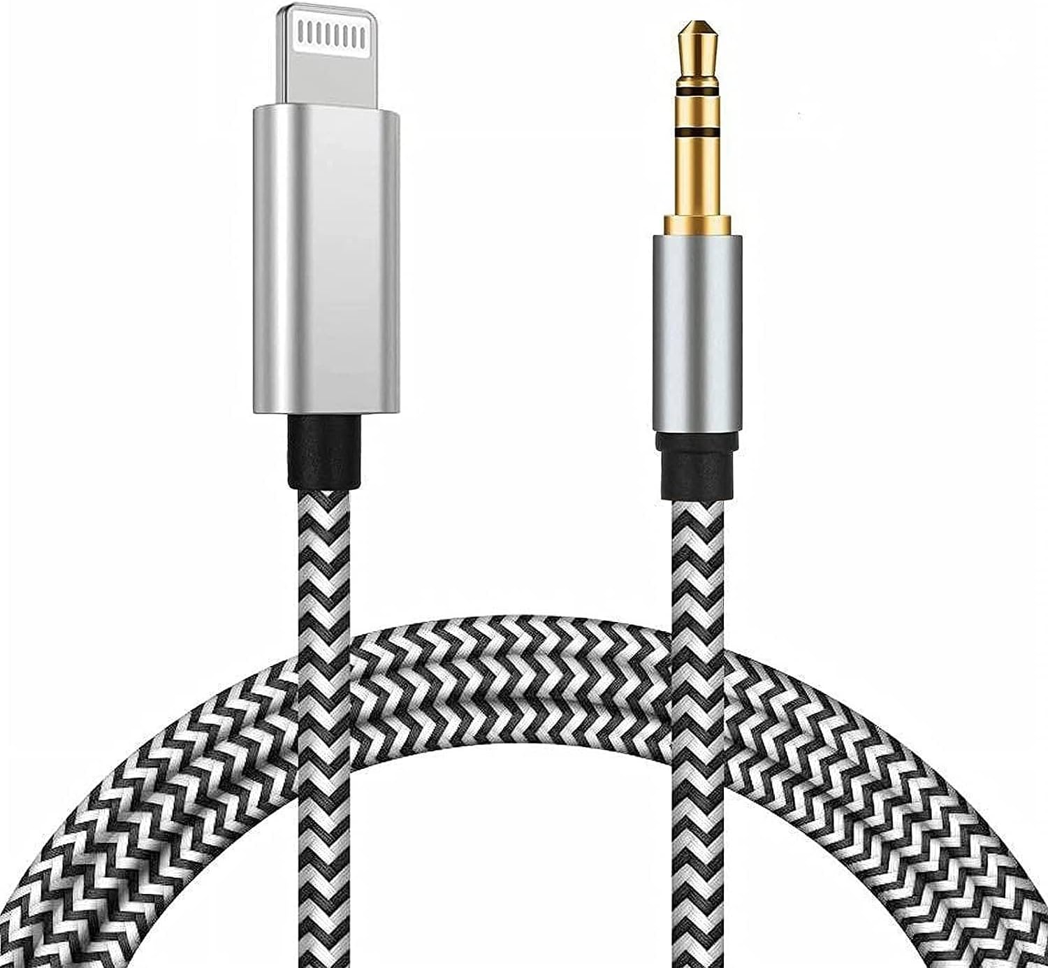 Amazon.com: Aux Cord for iPhone, [Apple MFi Certified] Lightning to 3.5 ...
