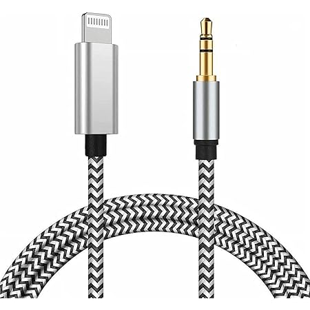 Amazon.com: Aux Cord for iPhone, [Apple MFi Certified] Lightning to 3.5 mm Headphone Jack ...