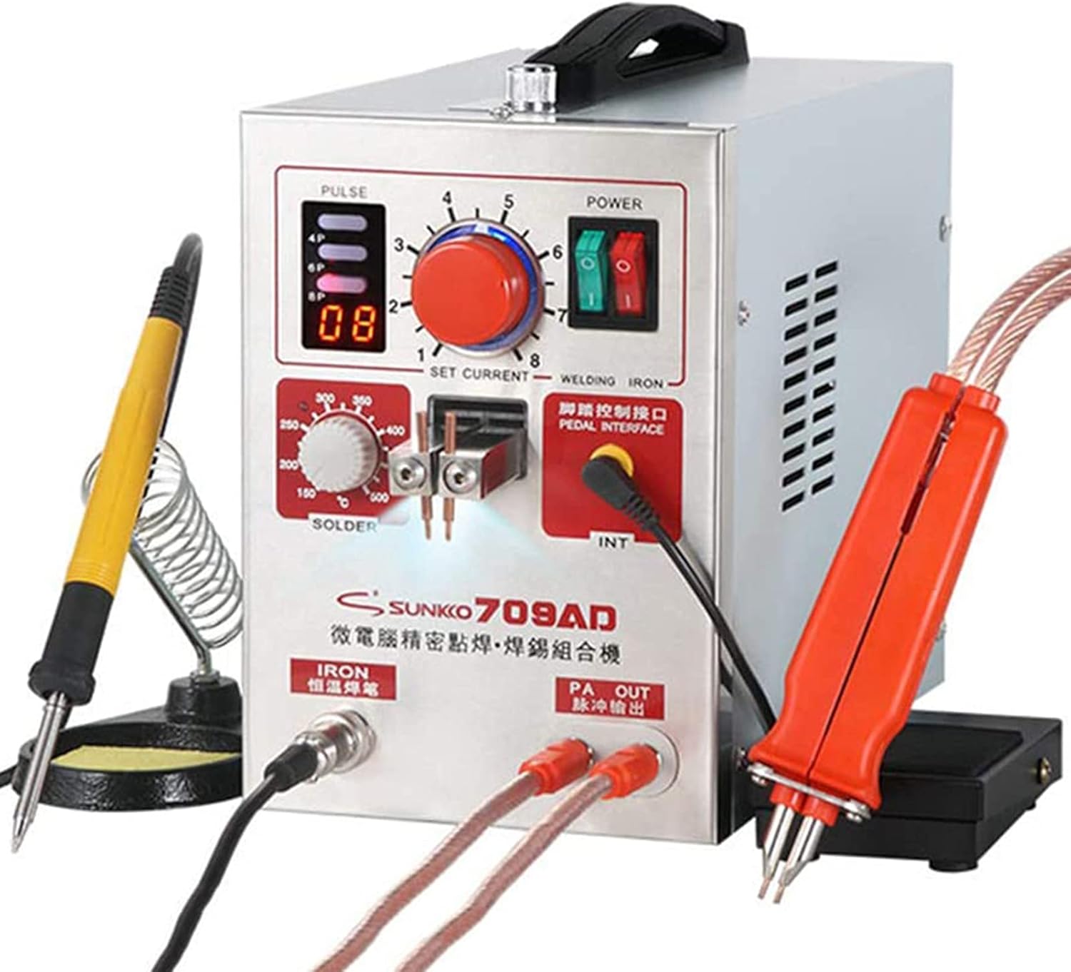 Amazon.com: KLUFO 709AD Battery Spot Welder for Welding Lithium-ion ...