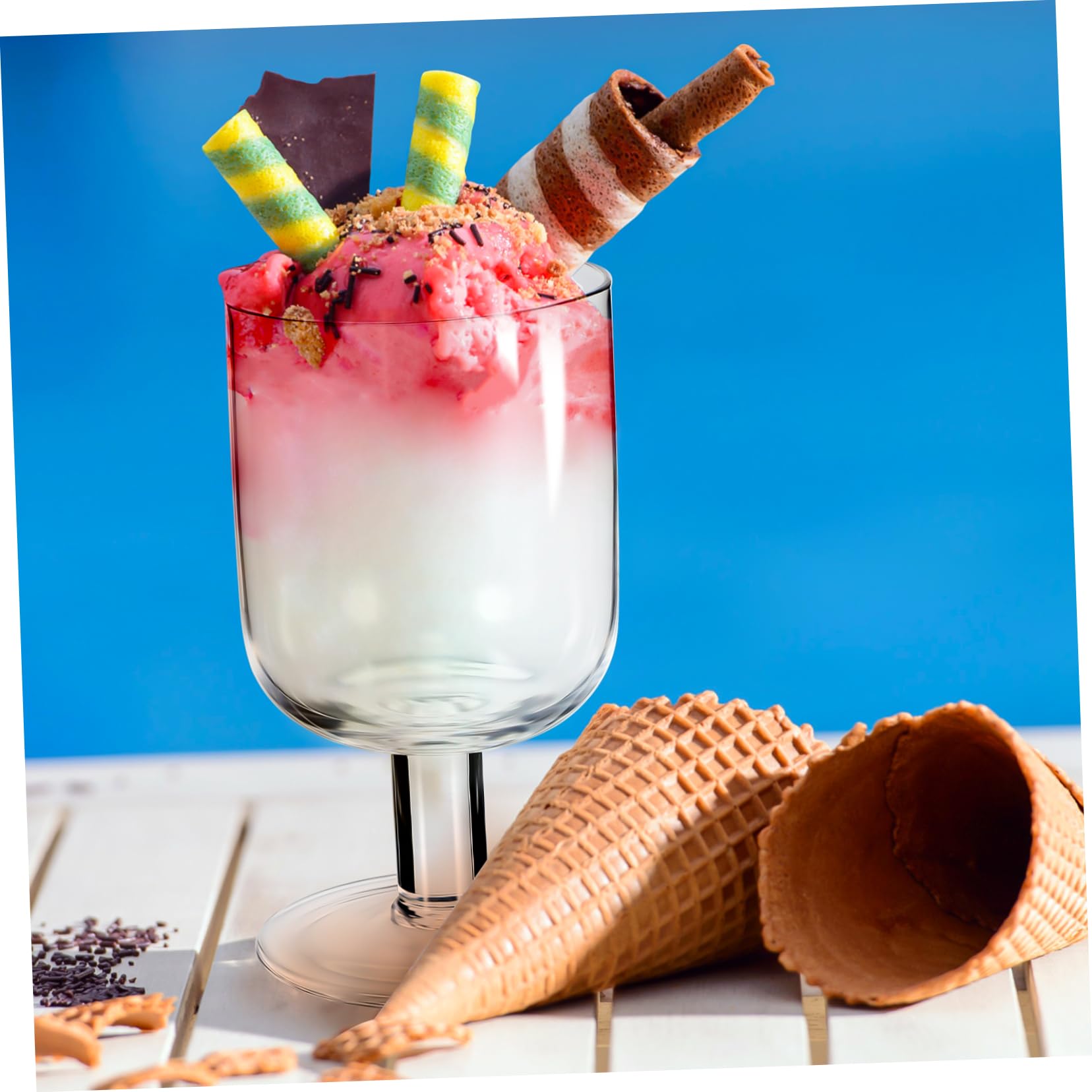 Copas De Helado Para Bodas HEFTMAN Copa Helado American Juego 4 De