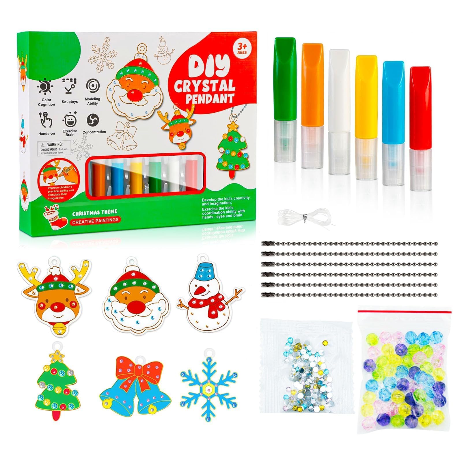 Amazon.com: HBYDO Acrylic Paint Set,21 DIY Crystal Paint Arts and ...