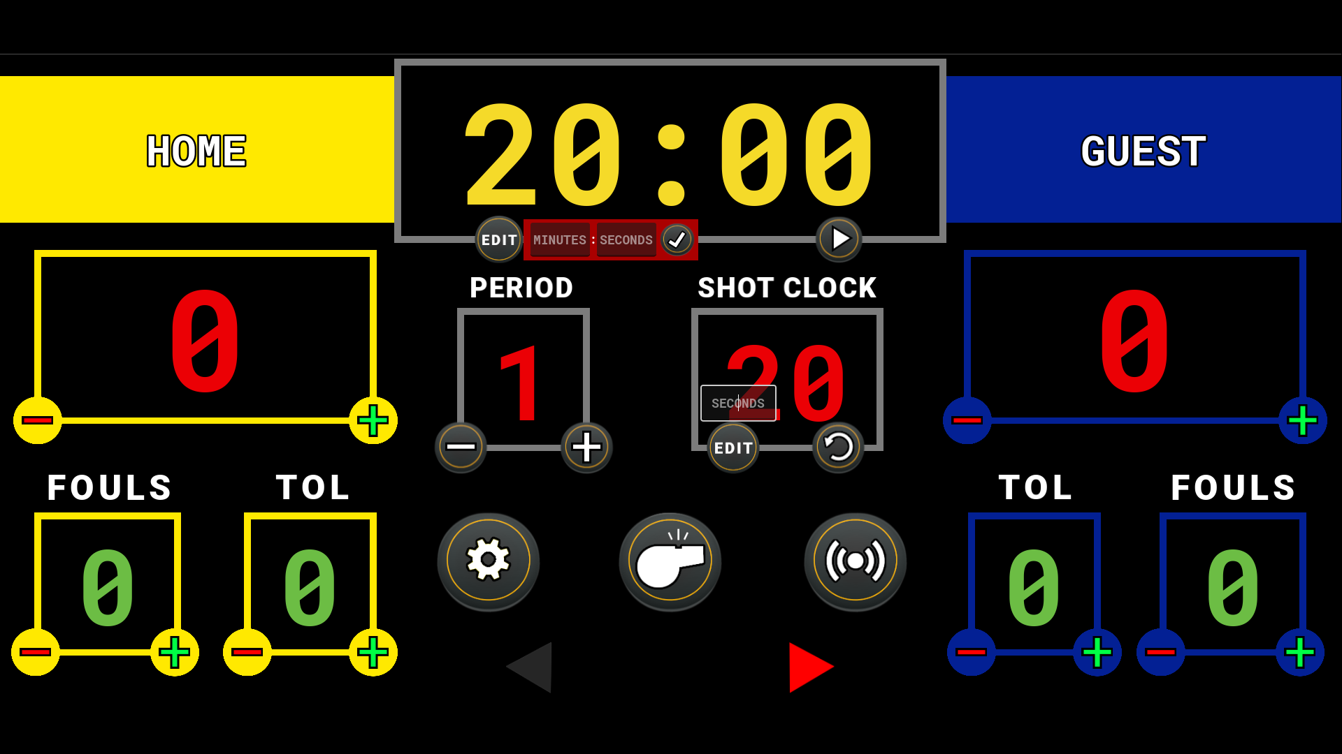 Basketball Scoreboard App - App on Amazon Appstore