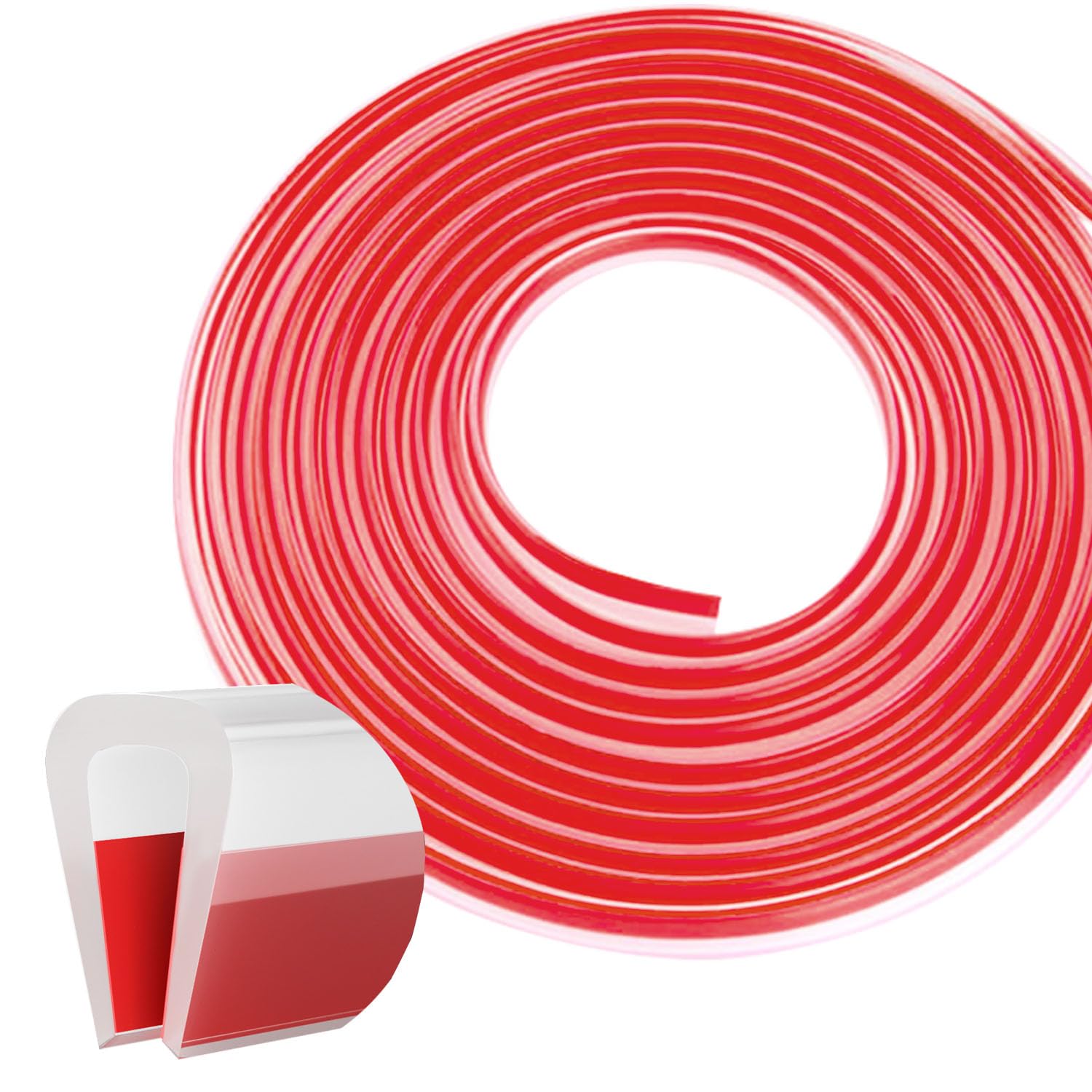 Silcone Edge Trim Self-Adhesive U Channel Silcone Edge Trim Edge ...