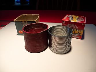 Amazon.com: The Original Slinky Brand Metal Slinky 3 Pack , Package may ...