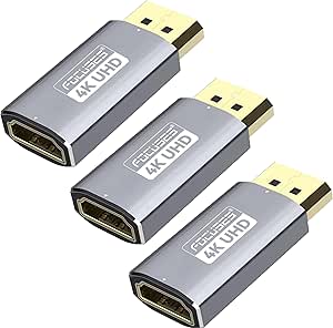 Amazon.com: Focuses Displayport to HDMI Adapter 4K, Uni-Directional DP ...