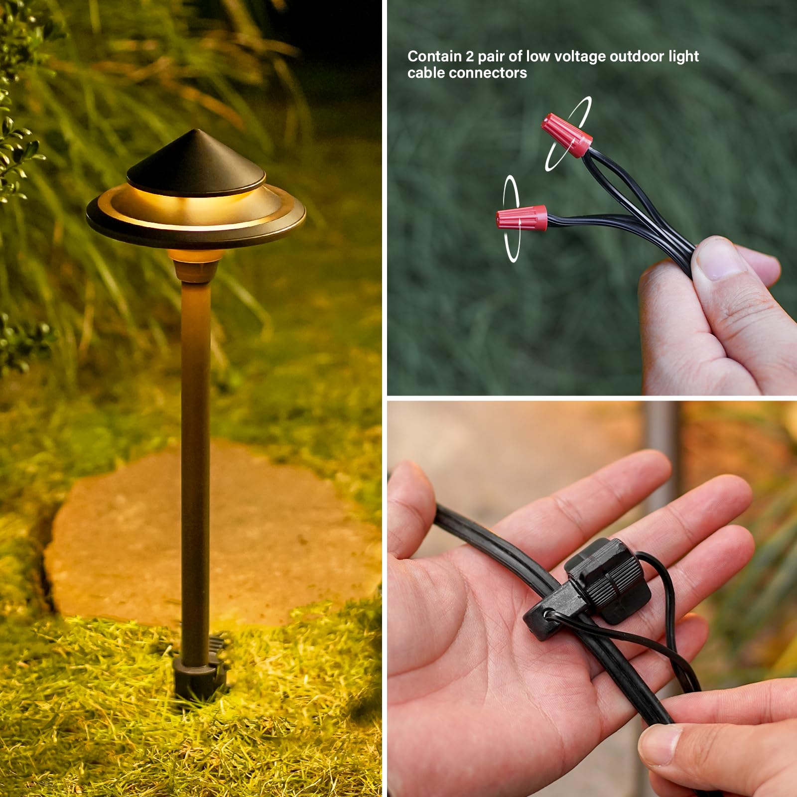 Outdoor Lighting Wire Connectors