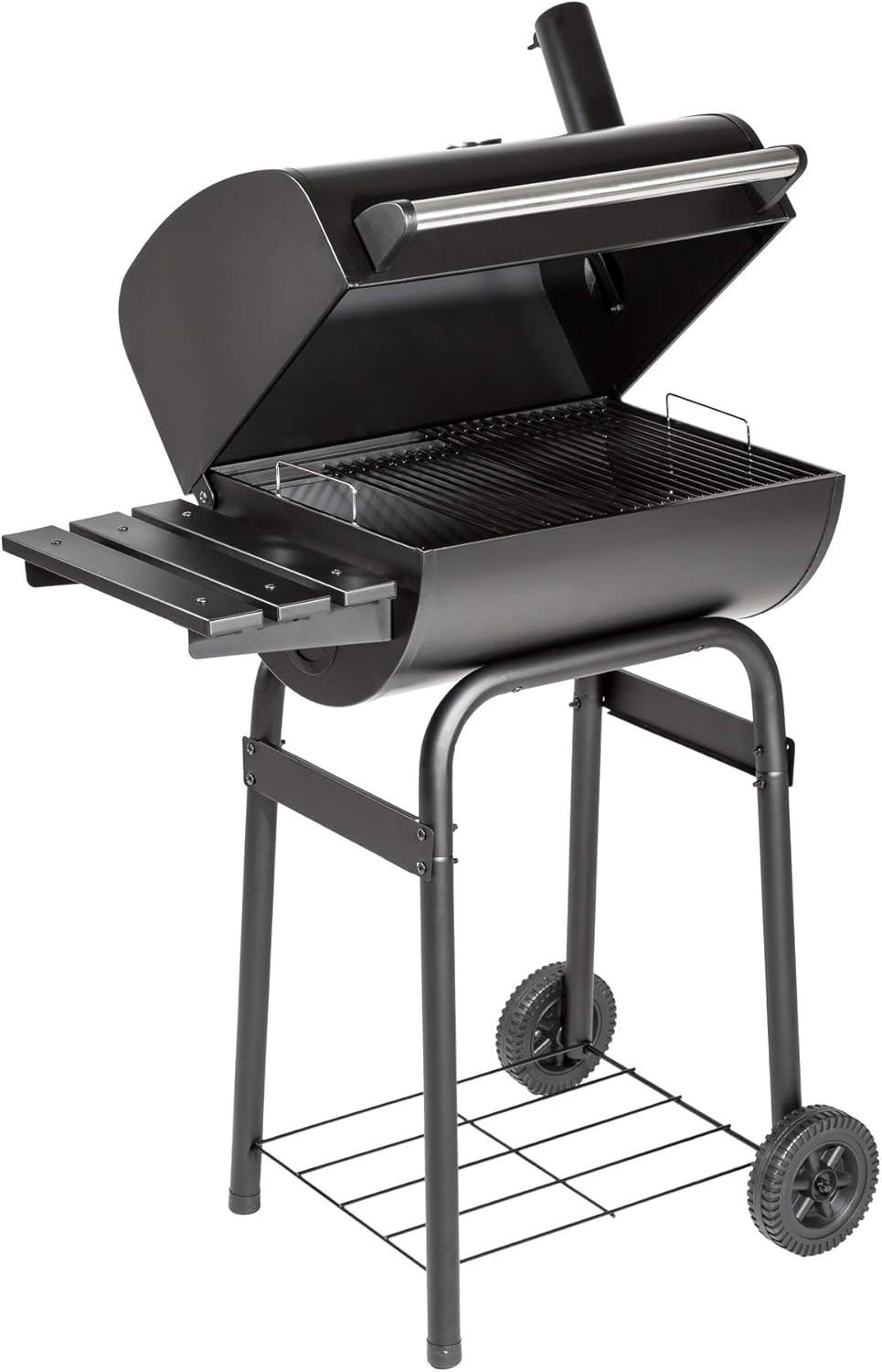 TecTake BBQ Barbecue Charbon de Bois avec Thermomètre, Grill au Charbon ...