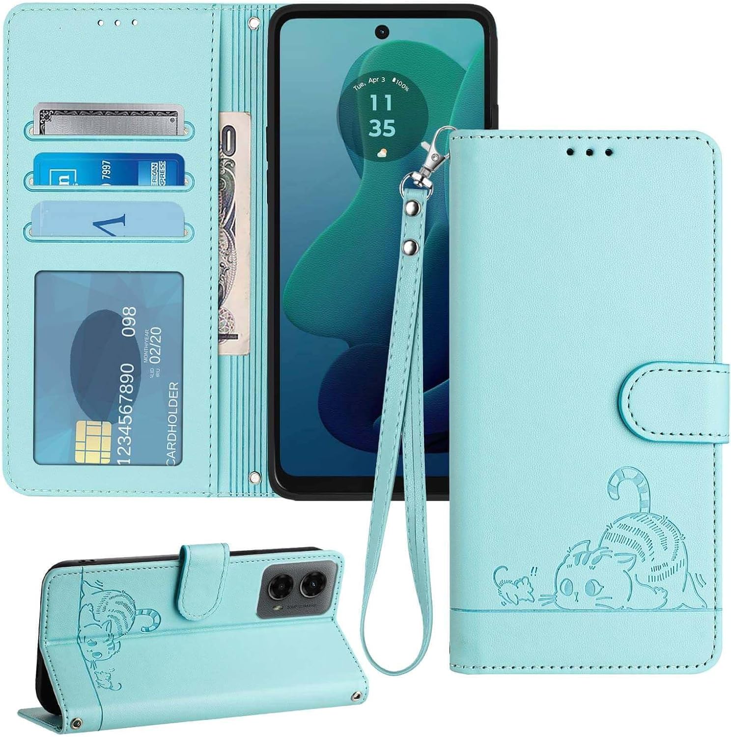 Amazon.com: Moment Dextrad for Moto G 5G 2024 Case Wallet/G Play 5G ...