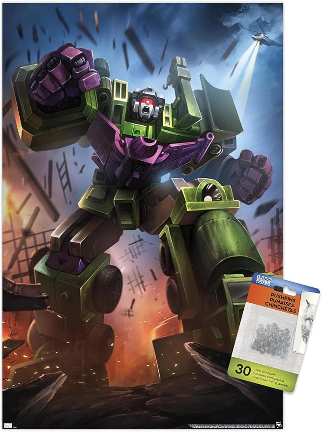 Amazon.com: Trends International Hasbro Transformers - Devastator Wall ...
