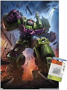 Amazon.com: Trends International Hasbro Transformers - Devastator Wall ...