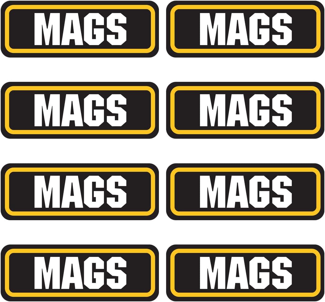 Amazon.com: MAGS Ammo Sticker, Vinyl Material Ammo Can Label Sticker ...