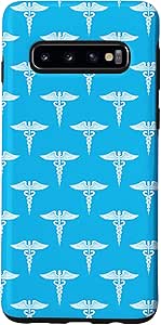 Amazon.com: Galaxy S10 Medical Caduceus Symbol Pattern Nursing Doctor ...