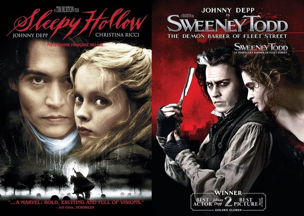 Amazon.com: Johnny Depp Feature : Sleepy Hollow / Sweeney Todd [DVD-2 ...