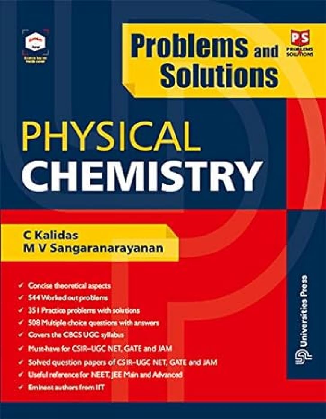 Problems and Solutions: Physical Chemistry: Kalidas C: 9789389211184 ...